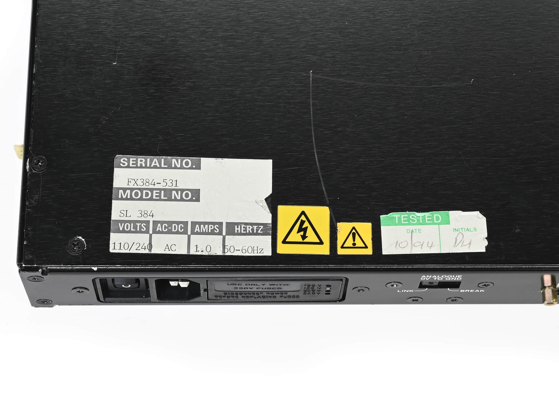 Solid State Logic FX G384 (Vintage) – BAKU Pro Audio